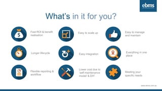 eBMS Business Management Systems | PPTX | Email | Internet