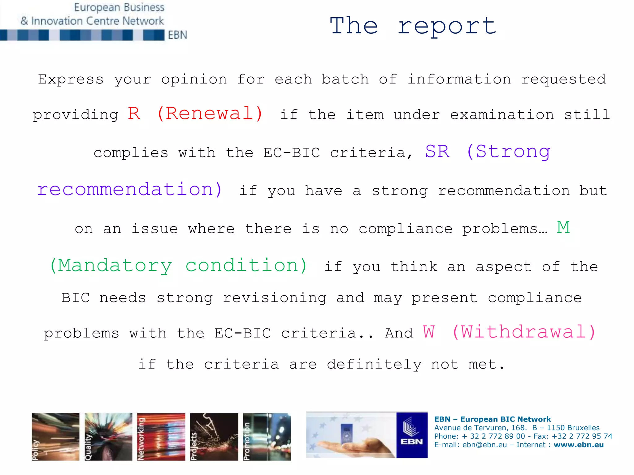 Become and EC-BIC Expert | PPTX