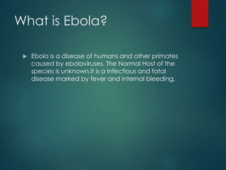 Ebola | PPTX