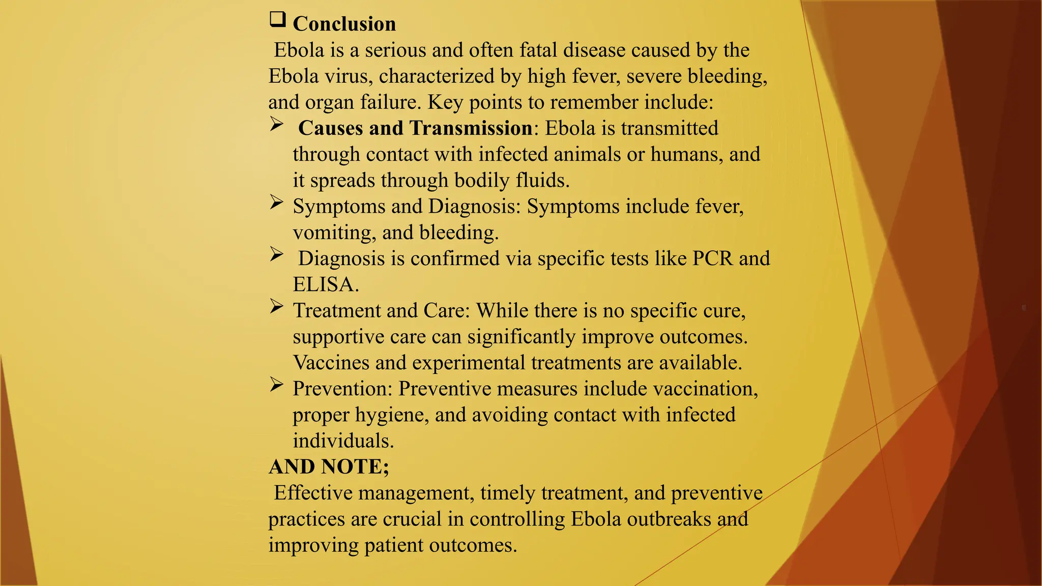 EBOLA-2.pptx Nursing Education second year | PPTX