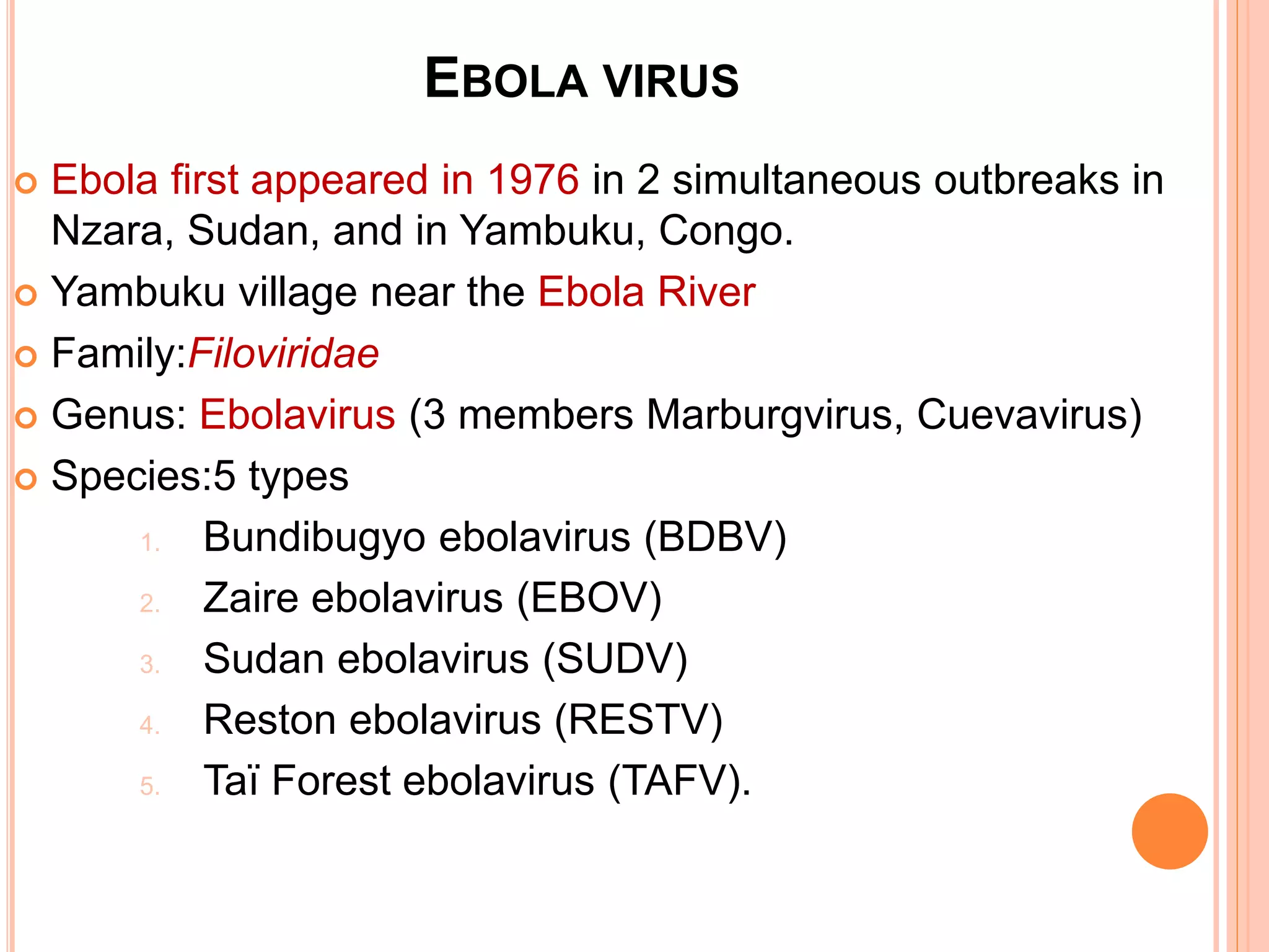 Ebola ppt | PPTX