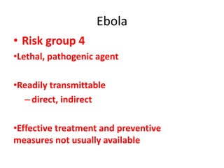 Ebola diagnostic Considerations | PPT