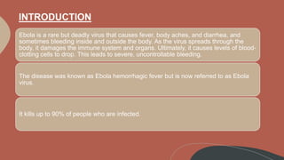 Ebola virus | PPTX