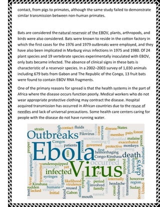Ebola virus disease [ bio project ] | PDF
