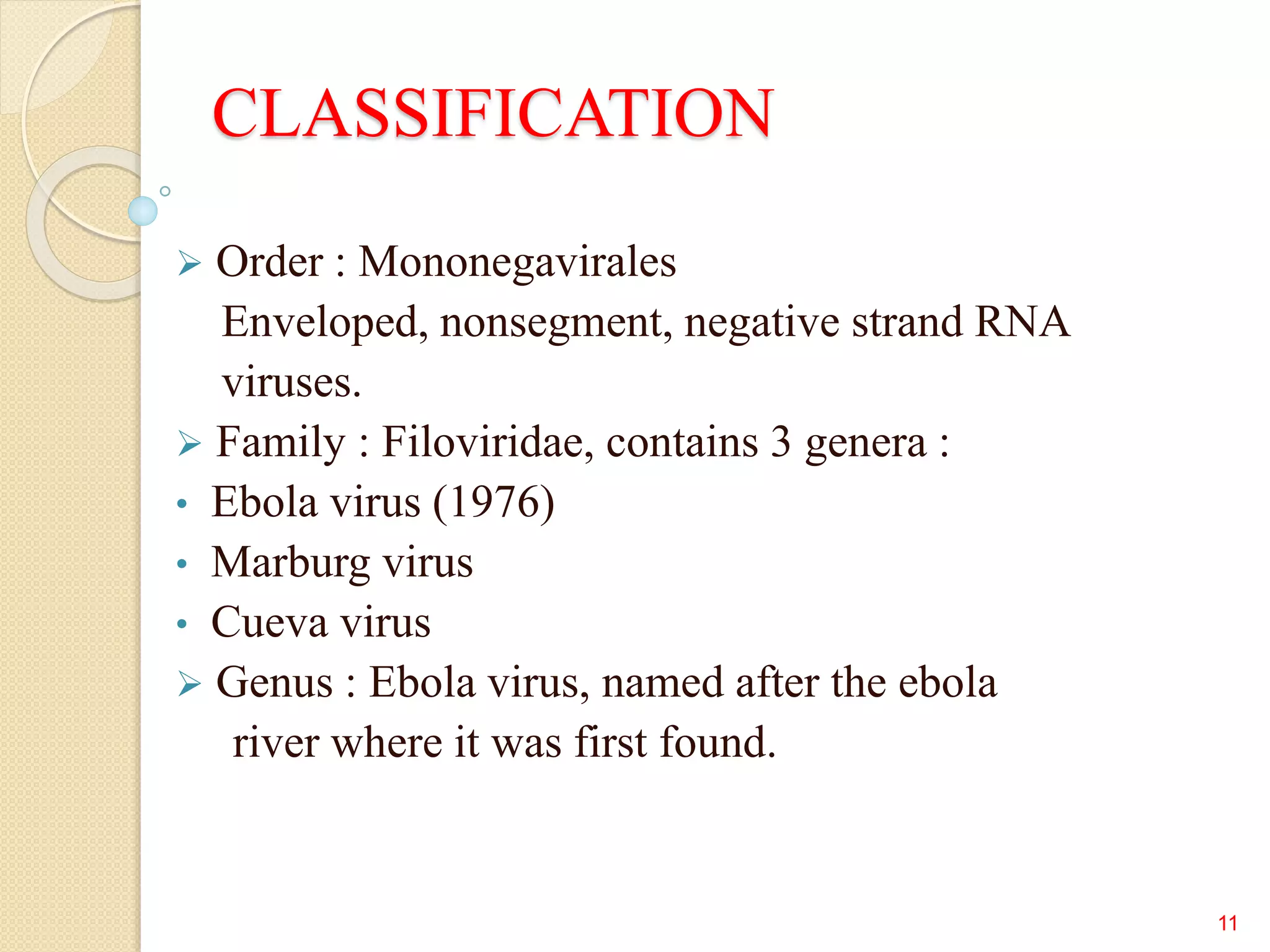 Ebola virus ppt | PPTX