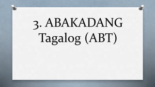 Ebolusyon ng Ortograpiyang Filipino.pptx
