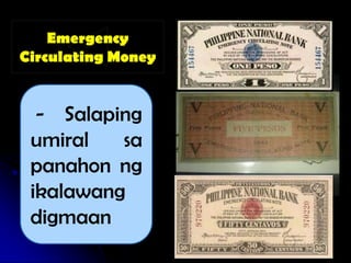 Ebolusyon ng salapi | PPTX