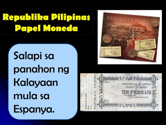 Ebolusyon ng salapi | PPTX