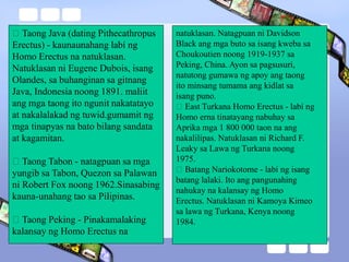 Ebolusyon ng tao | PPTX