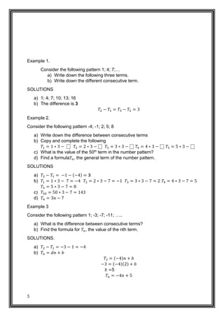 Successful Minds,Making Mathematics number patterns &sequences Simple ...