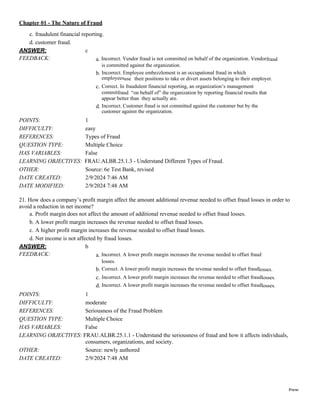 Ebook. Solution Manual and Test Bank for Fraud Examination, 7th Edition ...