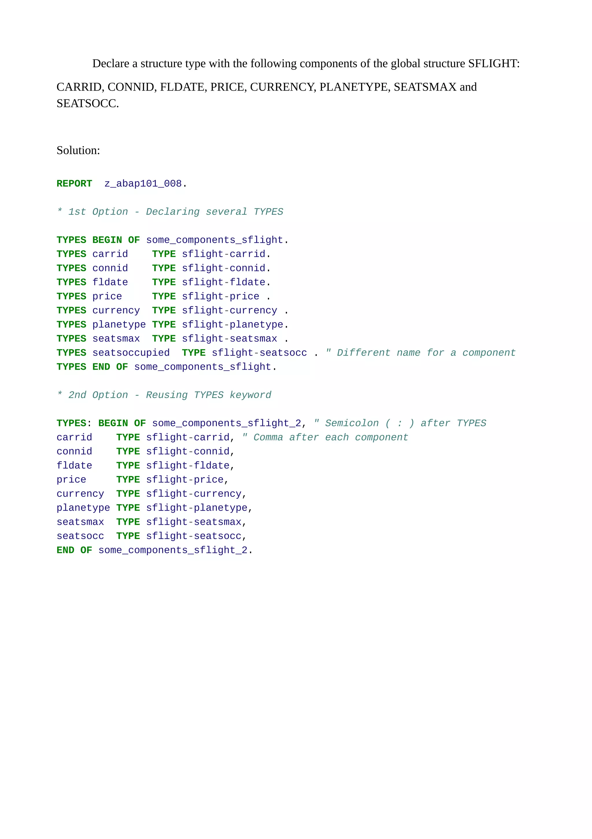 Ebook abap-101-exercises-beginner-starting-from-scratch | PDF