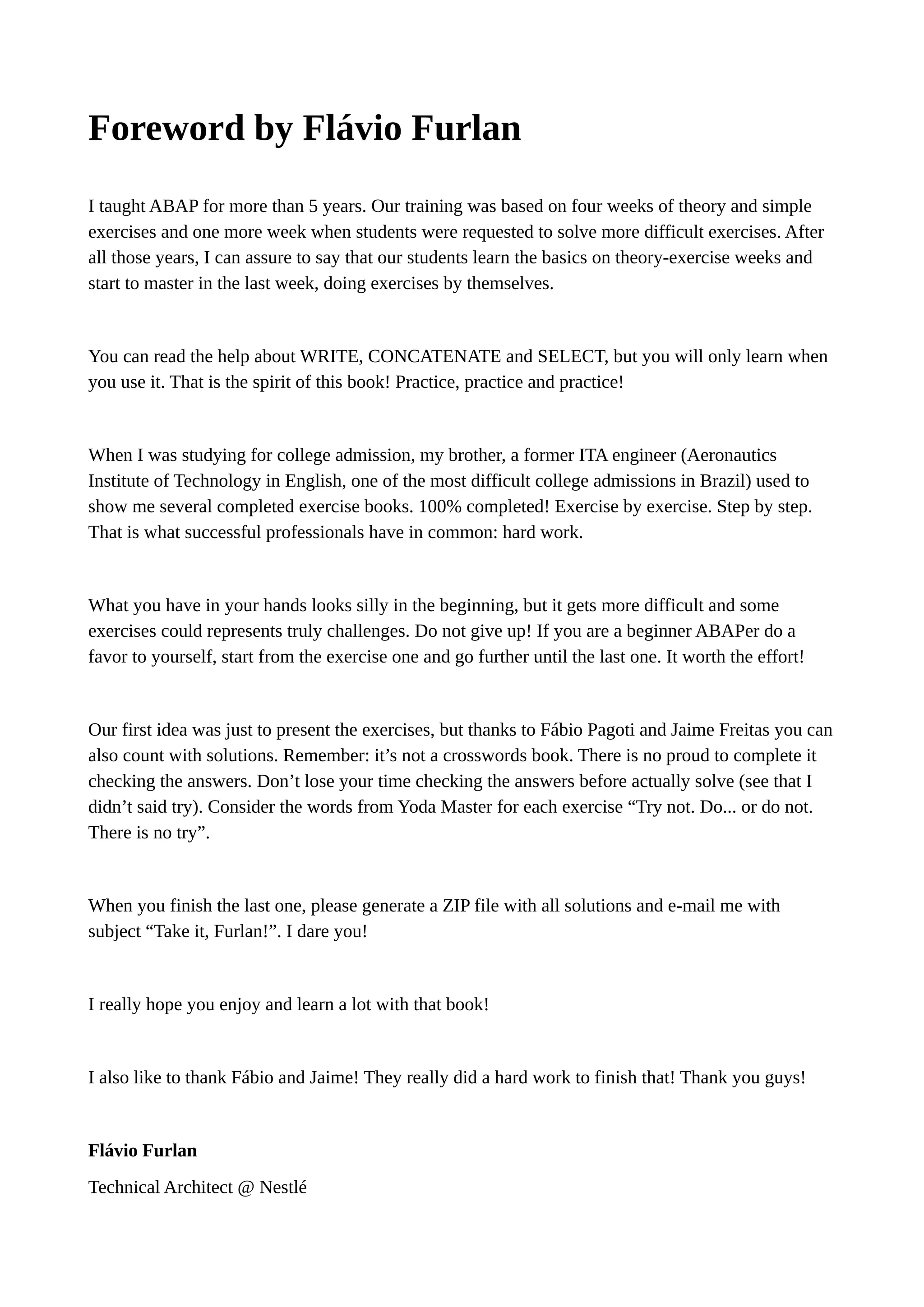 Ebook Abap 101 Exercises Beginner Starting From Scratch Pdf