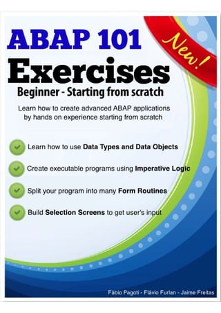 Ebook abap-101-exercises-beginner-starting-from-scratch | PDF