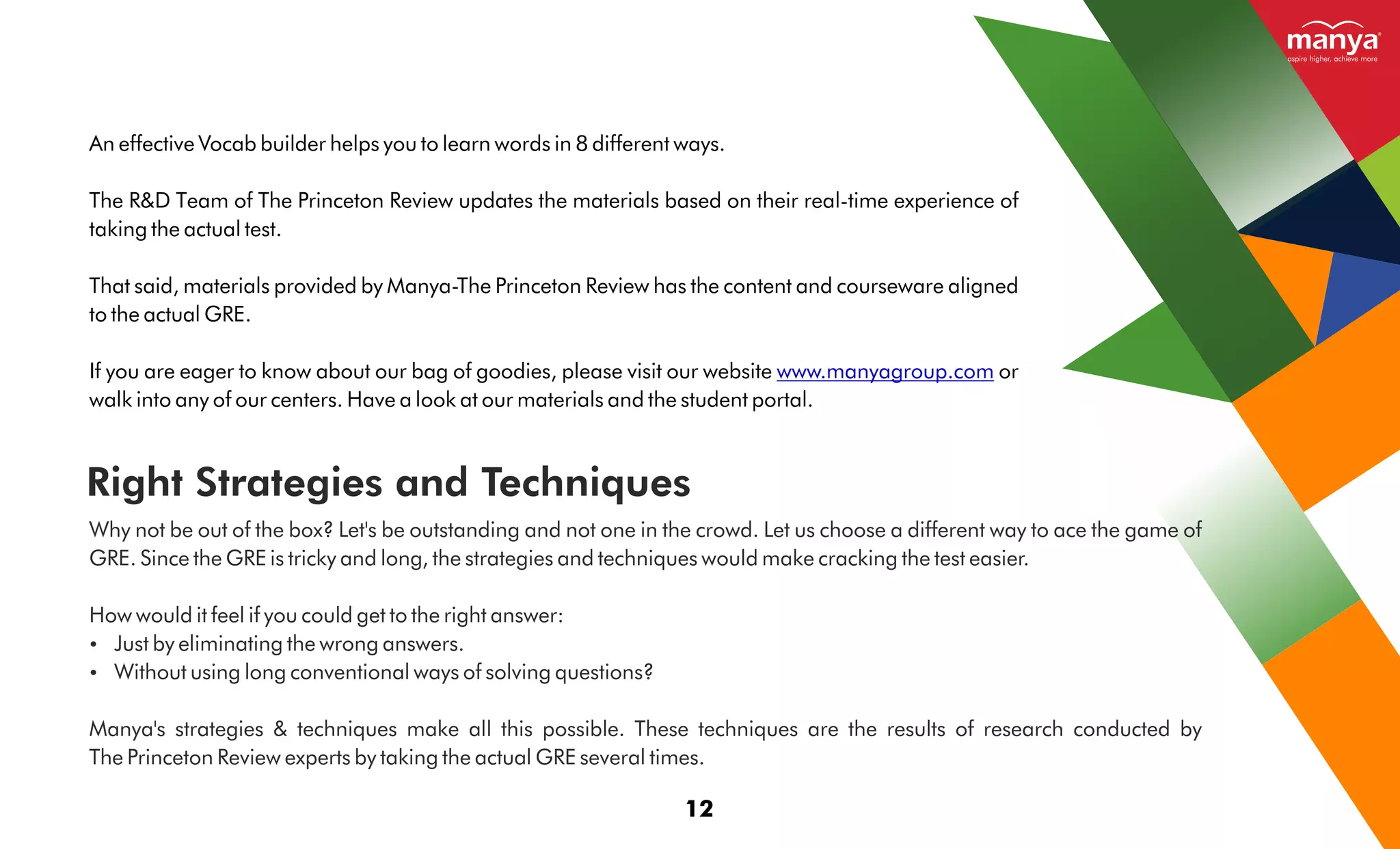 A Complete Study Guide for the GRE | PDF