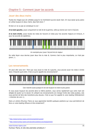 ACCORDS AU PIANO | PDF