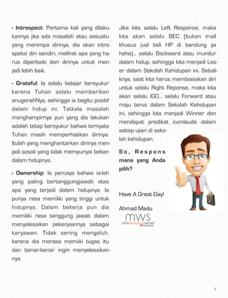 Anda right response atau left response? | PDF