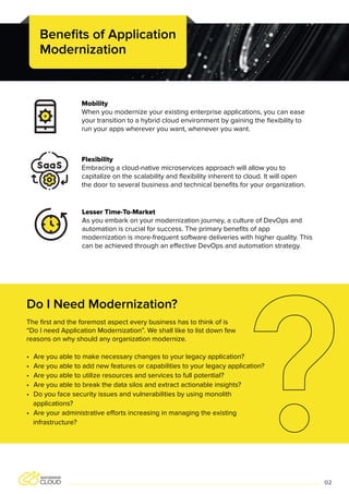 Application Modernization | PDF | Cloud Computing | Internet