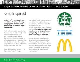 A quick and extremely awesome guide to logo design | PPT