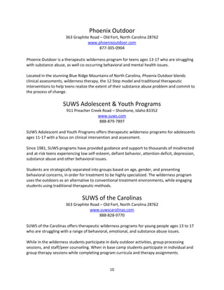 The Aspen Guide to Wilderness Therapy | PDF
