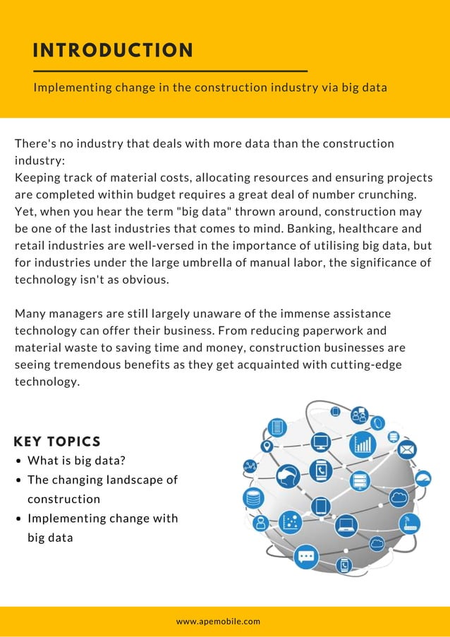 Big Data for Big Gains in Construction | PDF