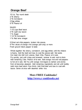 (E book) cook-book chinese recipes | PDF