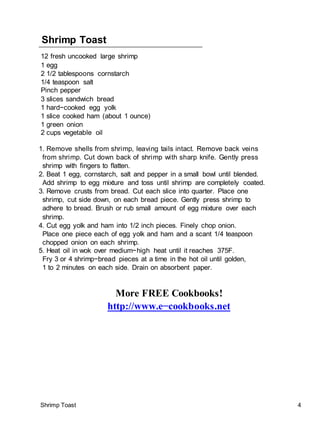 (E book) cook-book chinese recipes | PDF