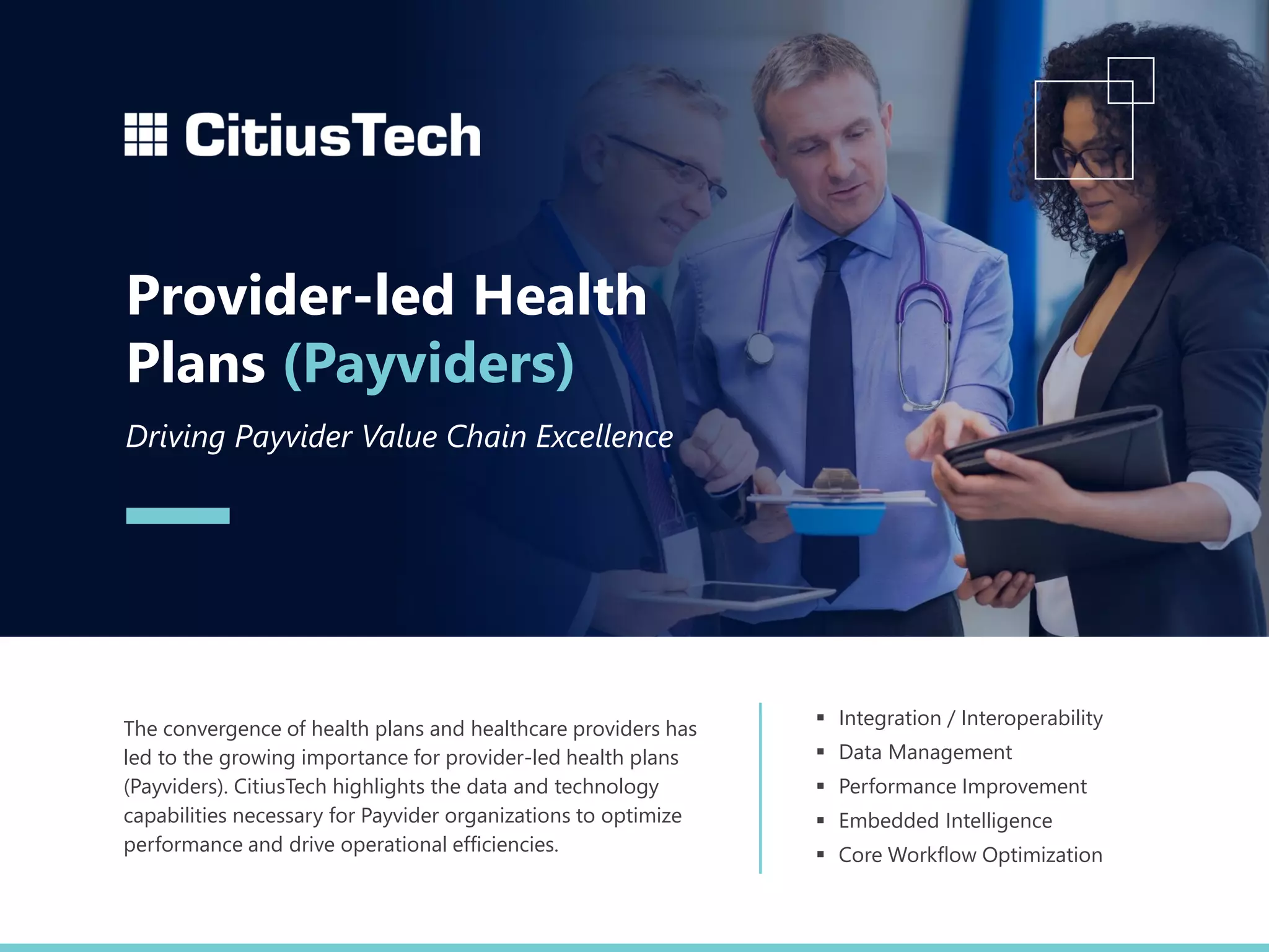 Provider-led Health Plans (Payviders) | PPT
