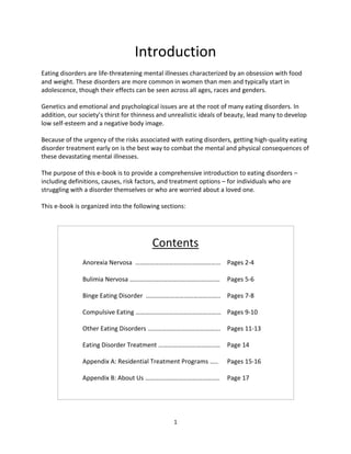 The CRC Guide to Eating Disorders | PDF