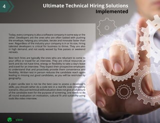 E-book -A Talview Video Interview Guide | PDF