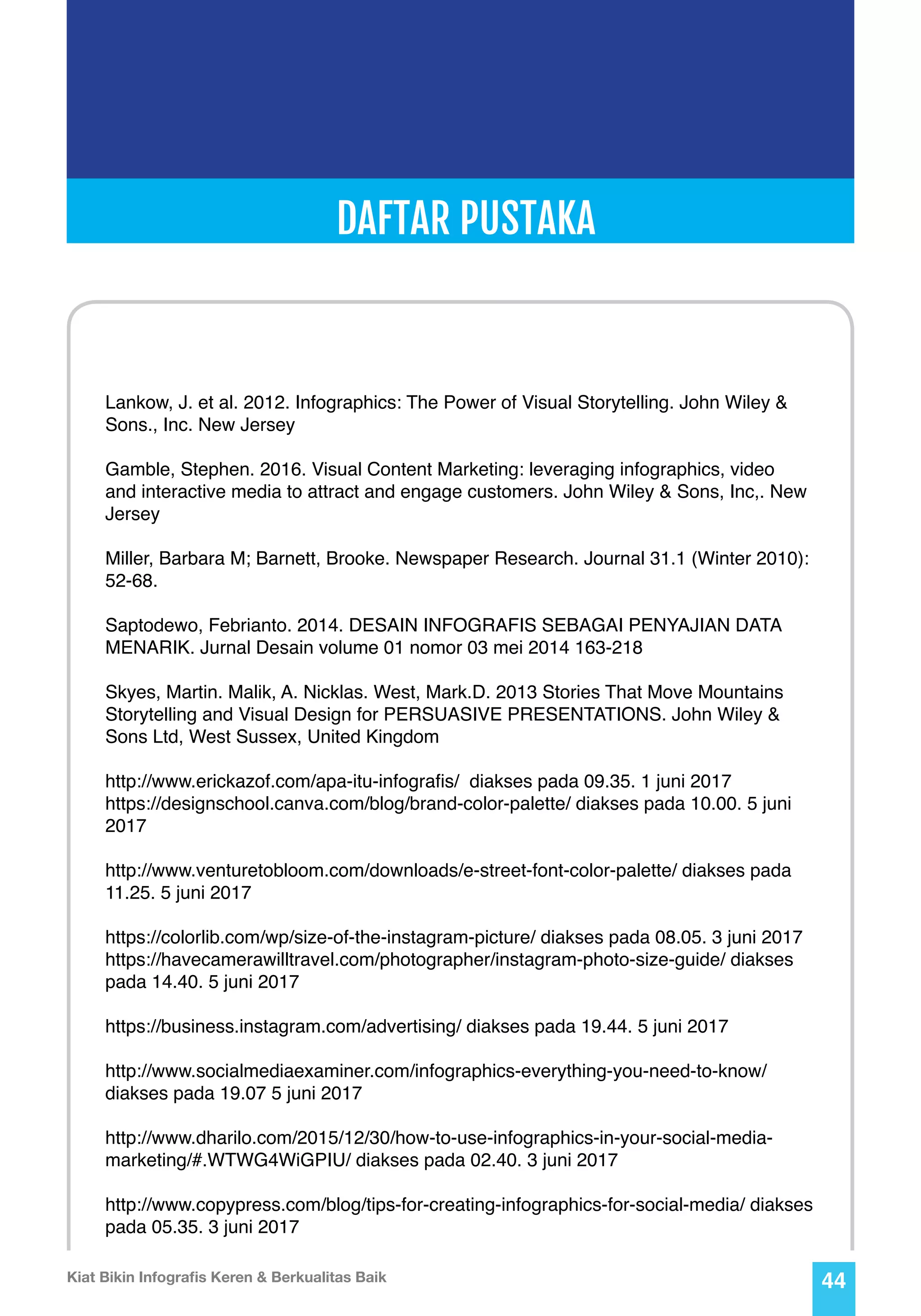 Kiat Bikin Infografis Keren | PDF