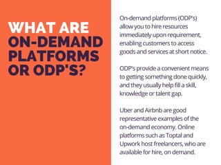 On Demand Platform | PPT