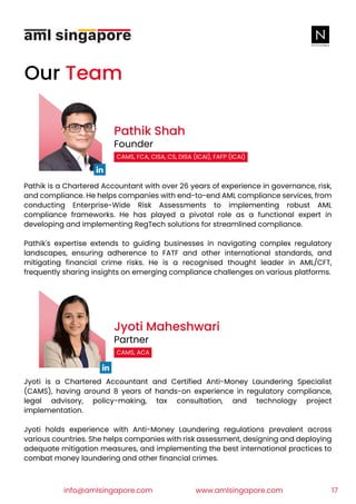 Staying Ahead in AML Compliance: ACRA’s Review & Best Practices for RFAs | PDF