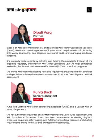 Staying Ahead in AML Compliance: ACRA’s Review & Best Practices for RFAs | PDF