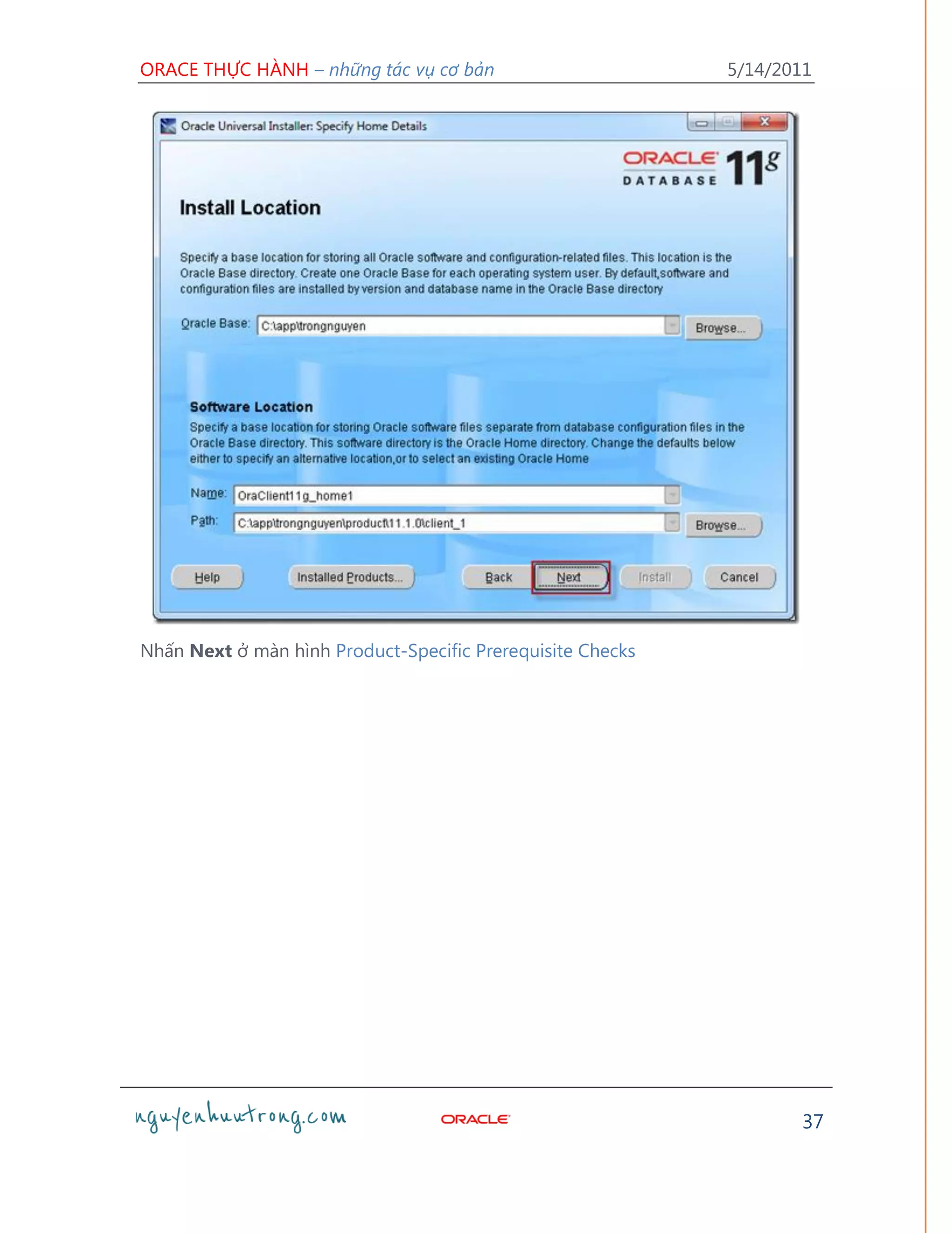 Ebook oracle-thuc-hanh-nguyen-huu-trong | PDF