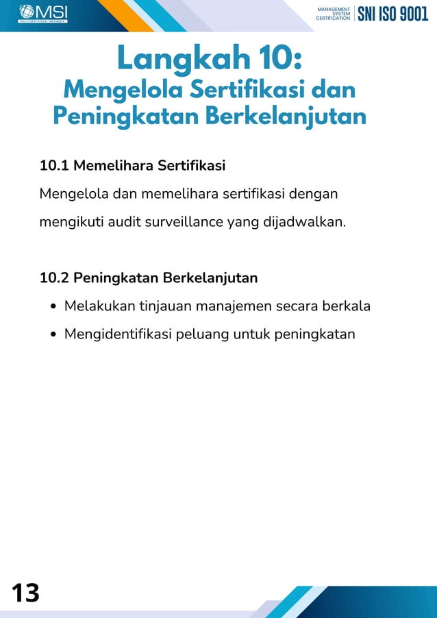 Panduan 10 Langkah Sertifikasi SNI ISO 9001.pdf