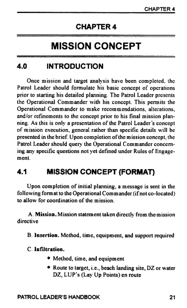 (Ebook pdf) - military - us navy seal patrol leaders handbook | PDF