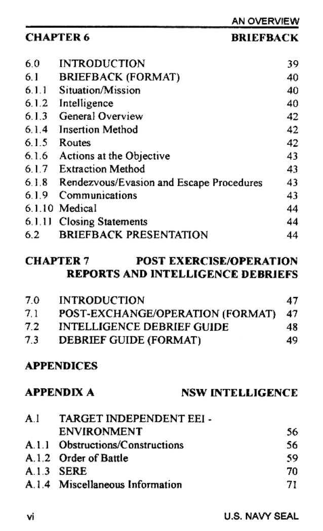 (Ebook pdf) - military - us navy seal patrol leaders handbook | PDF