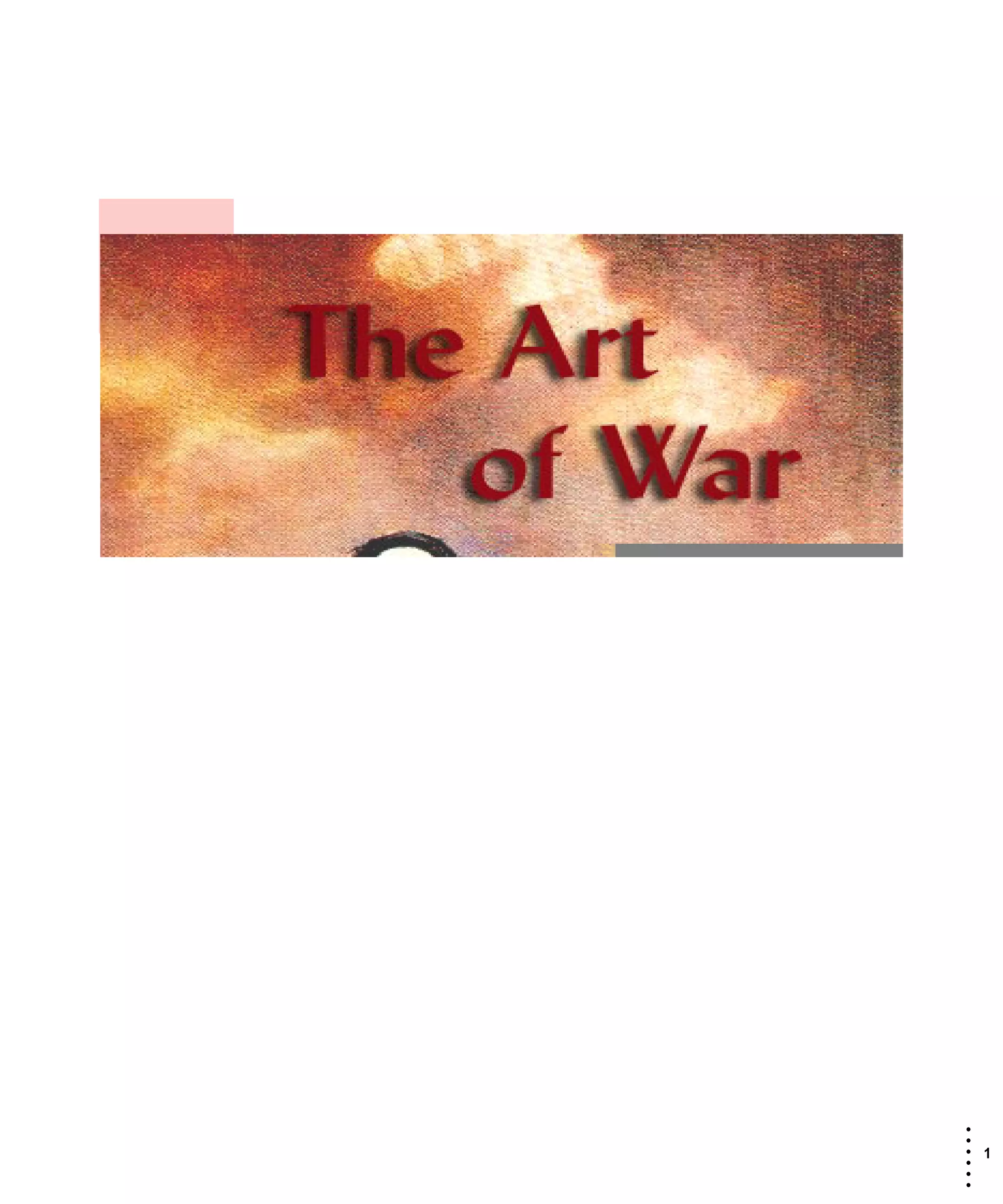 (Ebook pdf) Sun Tzu Art of War | PDF