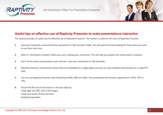 100 Resources for Presenters | PDF | Web Conferencing | Computer Software and Applications