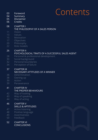 The profile of a successful Sales Agent | PDF