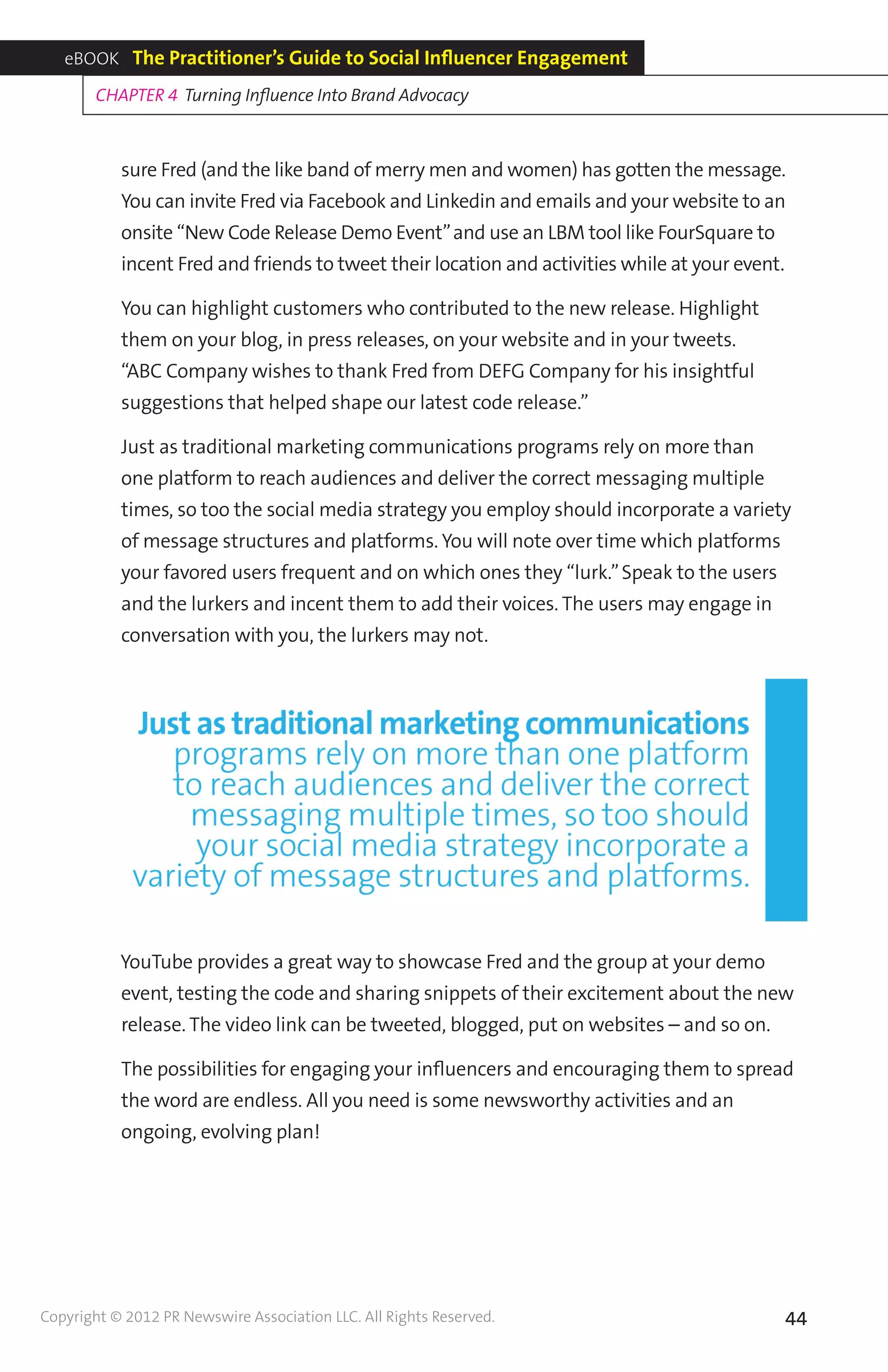 Practitioners Guide to Social Influencer Engagement | PDF