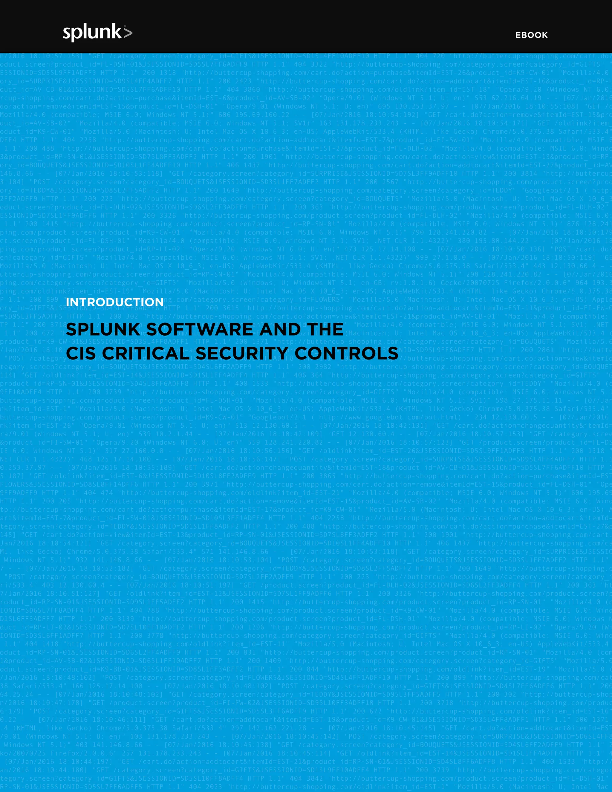 Ebook: Splunk SANS - CIS Top 20 Critical Security Controls | PDF