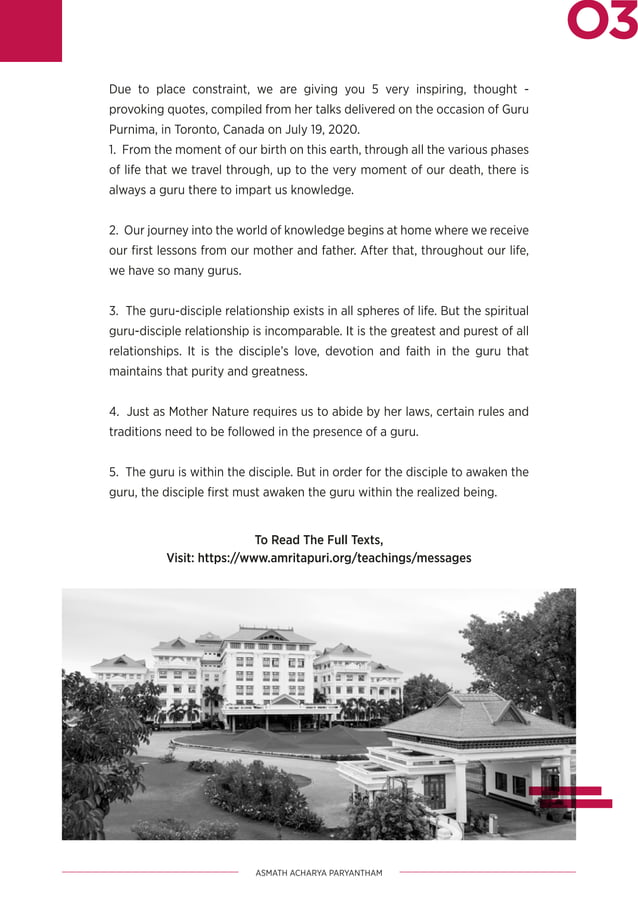 ASMATH ACHARYA PARYANTHAM - TEACHER STUDENT BONDING | PDF