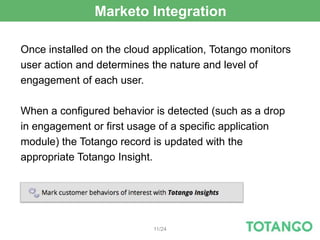 Totango Marketo Integration | PPTX
