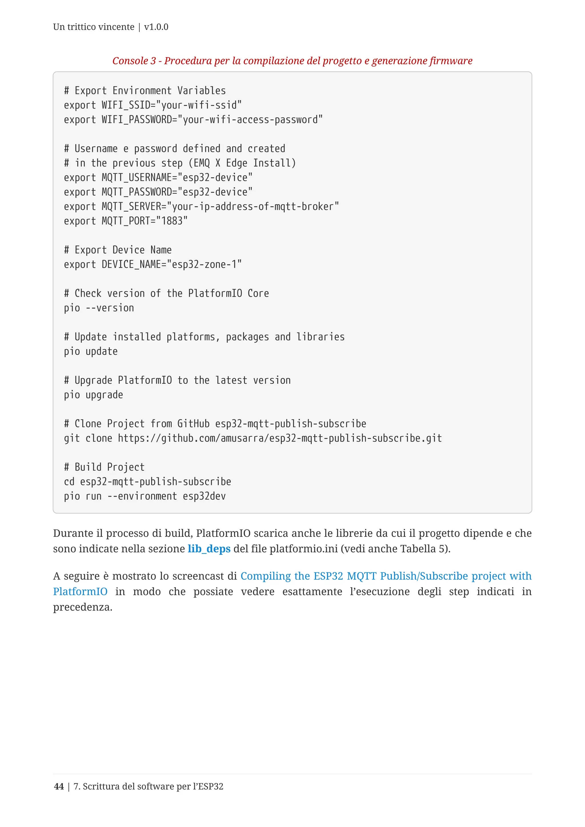Un trittico vincente: ESP32, Raspberry Pi e EMQ X Edge | PDF
