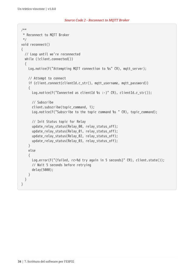 Un trittico vincente: ESP32, Raspberry Pi e EMQ X Edge | PDF