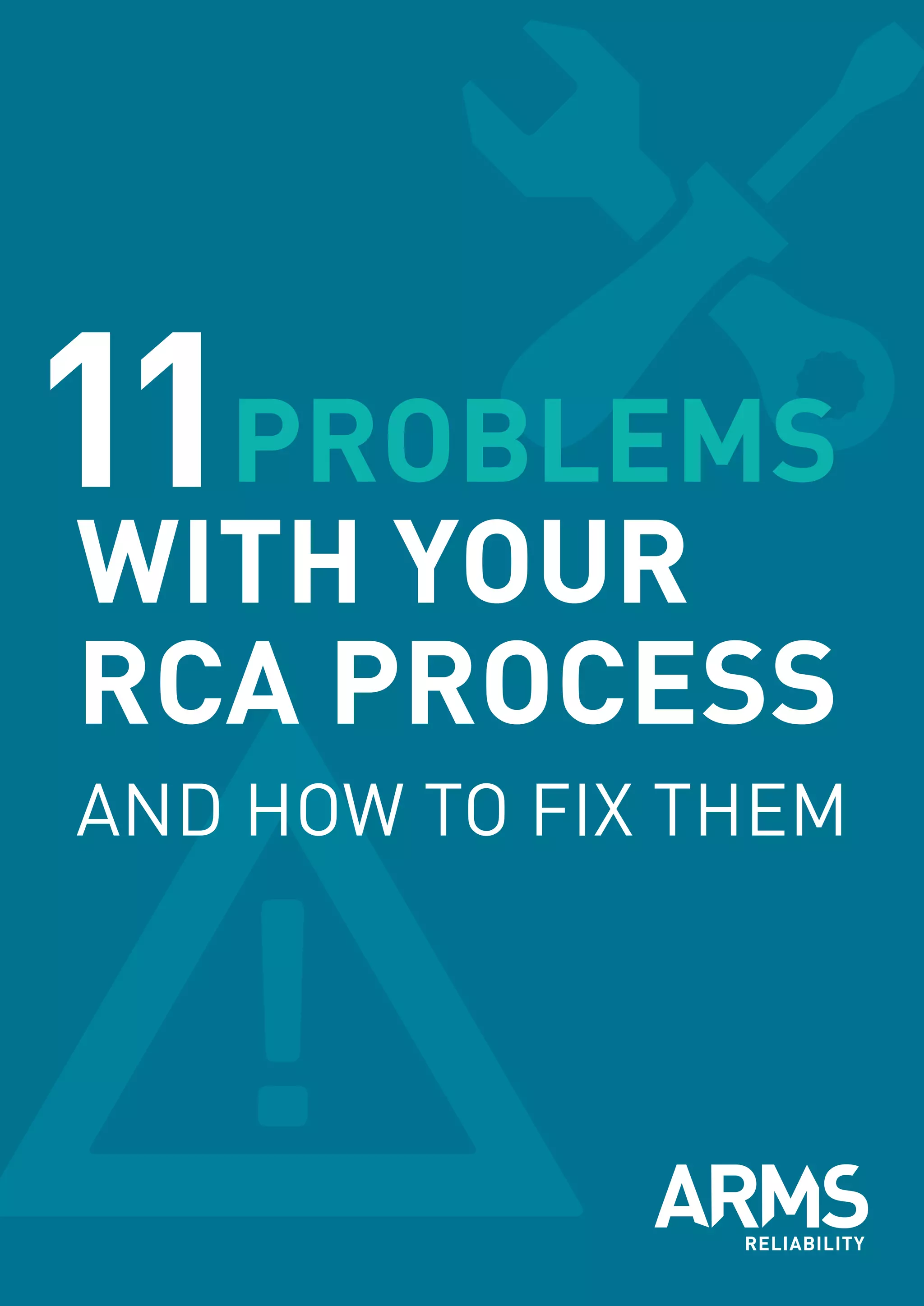 E book 11problemswithyourrca_process | PDF