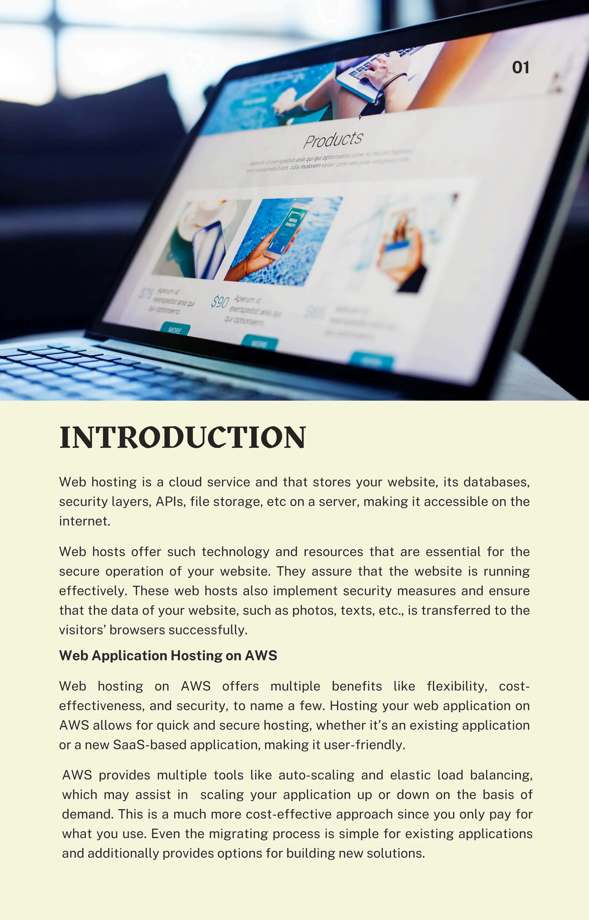UNDERSTANDING WEB APPLICATION HOSTING WITH AWS | PDF