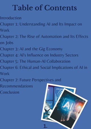 The Future of Work: How AI is Shaping Employment and Industries | PDF ...